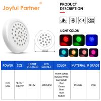 China OEM/ODM Pool Lights Led Underwater Resin Filled SMD5050 DC12V SS316L ABS Material 100*26MM for sale