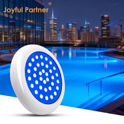 China Underwater Swimming Pool Light 12Volt Input ABS Material Waterproof 3in1RGB Color Changing SMD 5050 LED for sale