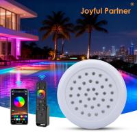 China Pool Led Swimming RGB IP68 Waterproof Fully Glued DC12V 25W UV Resistant With Remote Control for sale