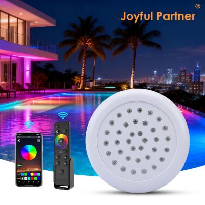 China Pool Led Swimming RGB IP68 Waterproof Fully Glued DC12V 25W UV Resistant With Remote Control for sale