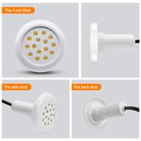 China Pool Pond Lamp RGB IP68 Waterproof Fully Glued 12V 25W Anti Seepage Technology PC Material for sale
