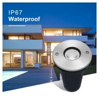 China LED In-Ground Lights Anti-Glare 1W 24V DC Warm White 3000K With Honeycomb Design for sale