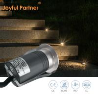China 3W Inground Lighting Aluminum Body Material Stainless Steel 316 Front Cover AC100-240V 3000K With 0.5M Cable for sale