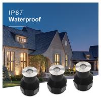 China Outdoor Buried Inground Lights DC24V Inbuilt Driver DIA55MM 3W 3000K IP67 For Garden Pathway Application for sale