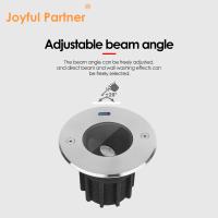 China Adjustable Beam Angle LED Underground Light  Deep Anti-glare Recessed 4000K DIA95MM 3W CREE SMD 3535 for sale