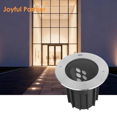China LED Beam Angle Adjustable Underground Light 220-240V DIA173MM 6*2W Deep Anti Glare With DALI Dimmable for sale
