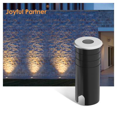 China LED Uplight 316 Stainless Steel Cover Aluminum Lamp Body Tempered Glass IP67 1W Warm White 3000K for sale