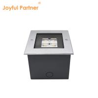 China Square Inground Deck Uplight 125*125MM ADC12 Die-Casting Aluminum Housing High SMD LED With Deep Anti-glare Design for sale