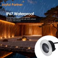 China LED Underground Lights316 Stainless Steel Waterproof IP67 4W Cree LED Warm White For Garden Pathway for sale