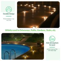 China Side Emitting Inground Light Stainless Steel Cover 10W OSRAM SMD DIA 172MM With ABS Mouting Sleeves for sale