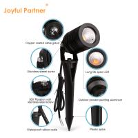 China Led Garden Spike Light Decoration CREE COB LED 10W DIA63MM 12VDC With Plastic Spike for sale