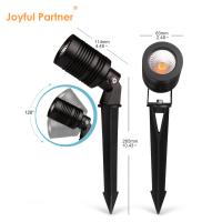 China Led Garden Spike Light Decoration CREE COB LED 10W DIA63MM 12VDC With Plastic Spike for sale