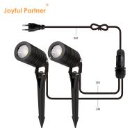 China LED Garden Spot Lights IP65 14W Cree COB DC24V AC 220V DIA68MM With Anti Glare Hood for sale