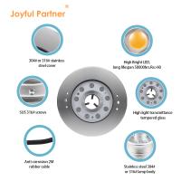 China Underwater Pool LED Fountain Light Stainless Steel 316L 9W 18W DMX Control RGB DC24V For Engineering Luminaire for sale