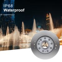 China Underwater Pool LED Fountain Light Stainless Steel 316L 9W 18W DMX Control RGB DC24V For Engineering Luminaire for sale