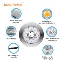 China LED Fountain Nozzle Light DC12V/24V IP68 RGB DMX  DIA250mm Water Jet Landscape Dimmable for sale
