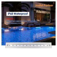China Underwater Linear Light DC12V 316 Stainless Steel DMX 512 RGB 12W 24W 628MM Length For Waterfall for sale