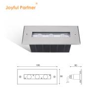 China Underwater Linear Light IP68 RGB Marine Recessed Underwater 316SS Resin Filled DC24V for sale