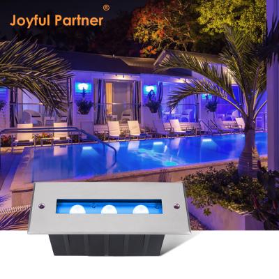 China Underwater Linear Light IP68 RGB Marine Recessed Underwater 316SS Resin Filled DC24V for sale