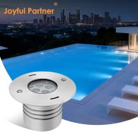 China Swimming Pool Underwater Light DC24V 18W IP68 Stainless Steel 316 Asymmetrical Lens Optional Recessed for sale