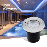China Swimming Pool Underwater Lights New Design Stainless Steel 316L Outdoor 4W LED Light Recessed for sale