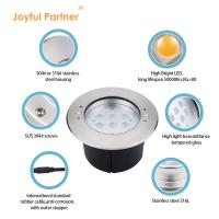 China LED Recessed Underwater Swimming Pool Lights DC24V Factory OEM ODM 316 Stainless Steel DIA 170MM for sale