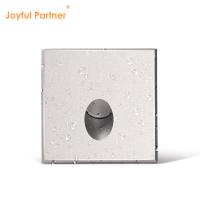 China Square Recessed LED Wall Lights 1W 3W IP65 AC220V Aluminum Material 80*80MM IK10 Rating for sale