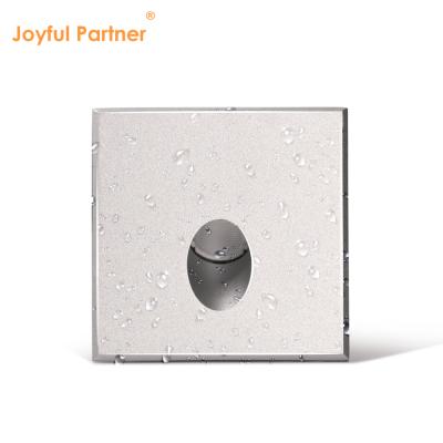 China Square Recessed LED Wall Lights 1W 3W IP65 AC220V Aluminum Material 80*80MM IK10 Rating for sale