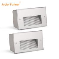 China LED Recessed Wall Light SMD LED 120° Downward Light Distribution AC100-240V Aluminum Material For Outdoor Use for sale