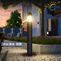 China LED Lawn Light AC220V DC24V Bridgelux LED 3000K DIA108MM Premium Powder Coated  Aluminum For Outdoor Use for sale