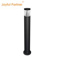 China LED Bollard Light AC220V DC24V Cylindrical Shape Bridgelux LED 3000K DIA108MM Premium Aluminum For Lawn Pathway for sale