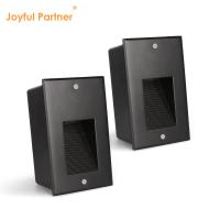 China LED Recessed Outdoor Wall Light 2W IP65 With Mounted Sleeve Ra85 Optical Lens AC100-240V for sale