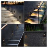 China LED Recessed Outdoor Wall Light 2W IP65 With Mounted Sleeve Ra85 Optical Lens AC100-240V for sale
