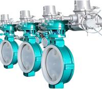China Fluorine Lined Stop Valves for pipeline Strong Corrosion Resistance for sale