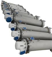 China PTFE Heat Exchangers Anti Corrosion 2100mm Length for sale