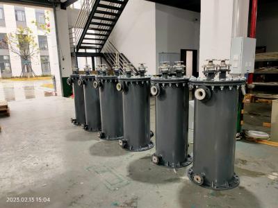 China 6*4mm Pipe Outer Diameter Teflon Tube Heat Exchanger with High Heat Transfer Efficiency and 1800mm Shell Length for sale