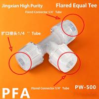 China PFA Flared Equal Tee PW‑500 for sale