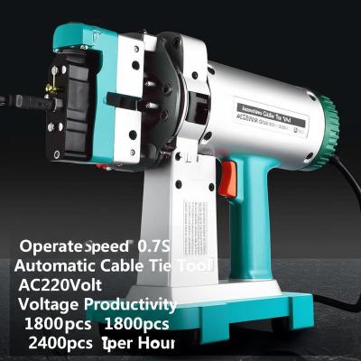 China Operate Speed 0.7S Automatic Cable Tie Tool AC220Volt Voltage Bundle Productivity 1800pcs 2400pcs per Hour Cable Management Solution for sale
