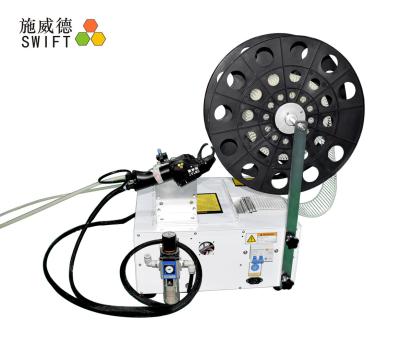 China Small Easy Moving Automatic Cable Tie Tool Low Noise For Reel Cable Tie for sale
