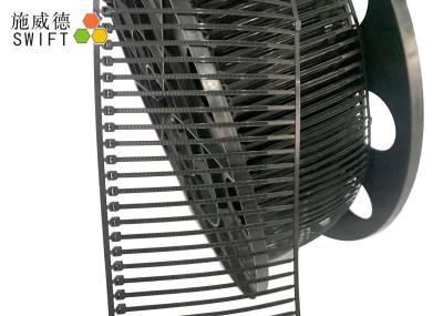 China 180 Centigrade Heat Resistant Cable Ties , Plastic Strap Ties With No Tilt Angle for sale