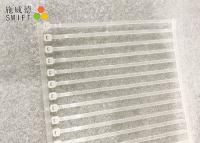 China PA 66 Material Strip Cable Tie 2.5mm Width 100mm Length With Colored for sale