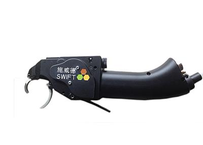 China 4 Inch Plastic Zip Tie Tool Cable Tie Gun 5kg/cm² Pneumatic Pressure Electrical Power for sale