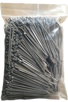 China Sand Color Nylon Zip Ties 100mm Length 4 Inch With REACH UL94V2 Flammability for sale