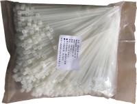 China 120mm Length Nylon Cable Ties Locking Vable Ties Natural Color With RoHS Approval for sale