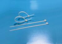 China 120mm Length Nylon Cable Ties Locking Vable Ties Natural Color With RoHS Approval for sale
