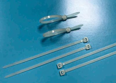 China Nylon PA66 Green Bulk Cable Ties W2.5 * L120mm * T1.1mm With Small Threading Force for sale