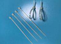 China Self Locking Nylon PA66 Cable Zip Ties Zap Strap 100mm Length 2.5mm Width for sale