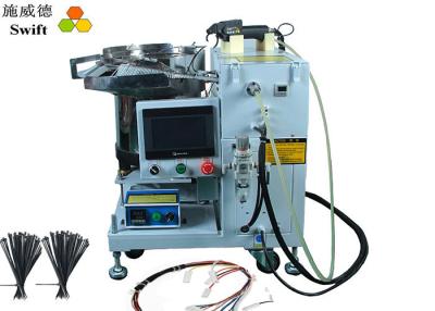 China SWT25080H AC220V automatic cable tie machine 14mm 0.7 second for sale