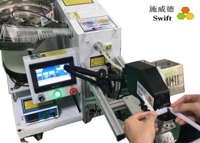 China Hands Free Fast Bundle Automatic Cable Tie Tool Machine For Food Silicone Tubes for sale