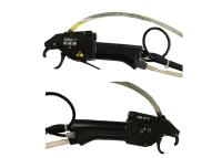 China Electrical Automatic Nylon Cable Tie Machine With Handheld Tie Gun for sale